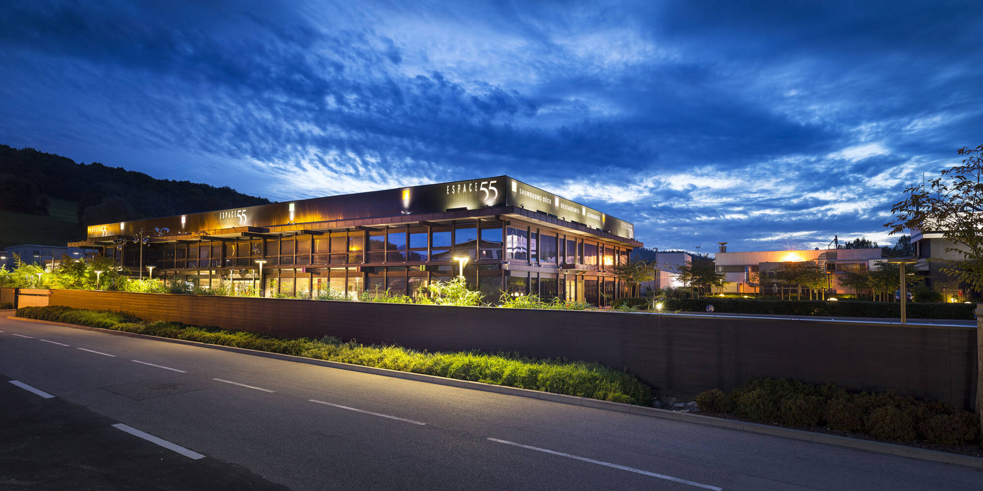 Espace 55 | Construction of a tertiairy building open to public Axe&D