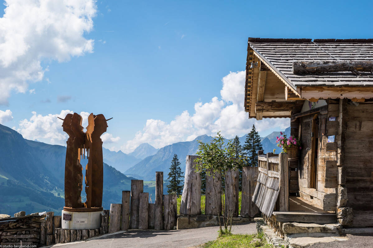 Réalisation restaurant Marc Veyrat | Charpente | Ateliers Dunoyer