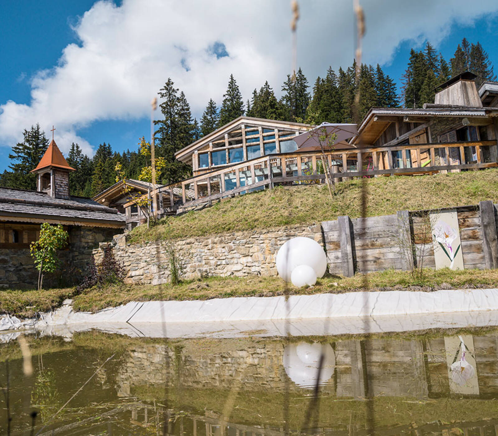 Realisation Marc Veyrat restaurant | Carpentry | Ateliers Dunoyer