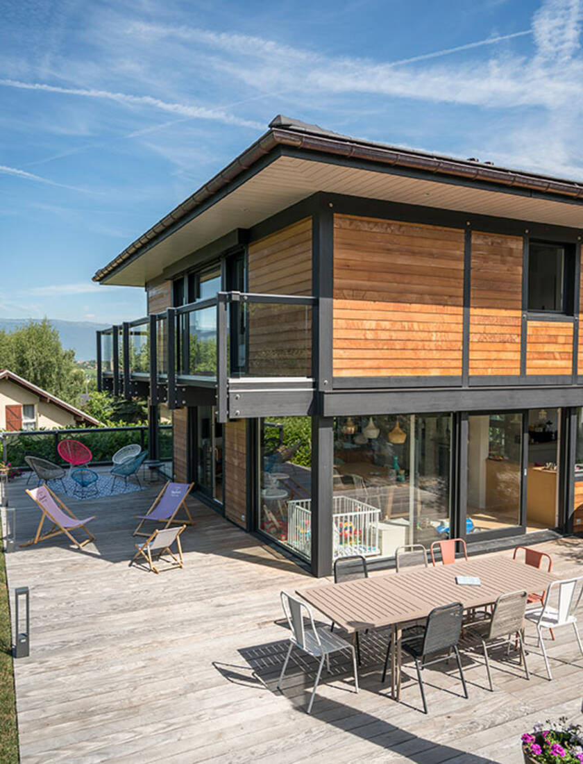 Maison Dunoyer | Lignes épurées et beaux volumes | Réalisation