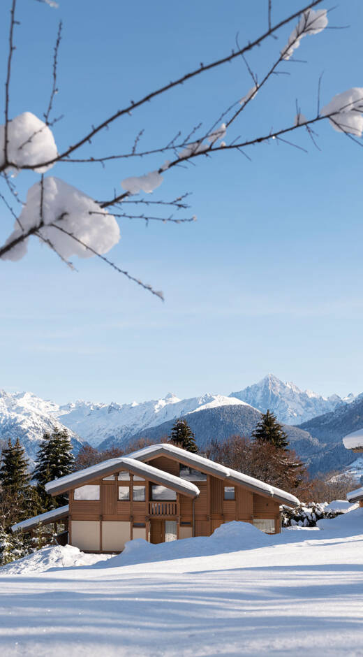 Contemporary wooden chalet | Chalets Dunoyer realization