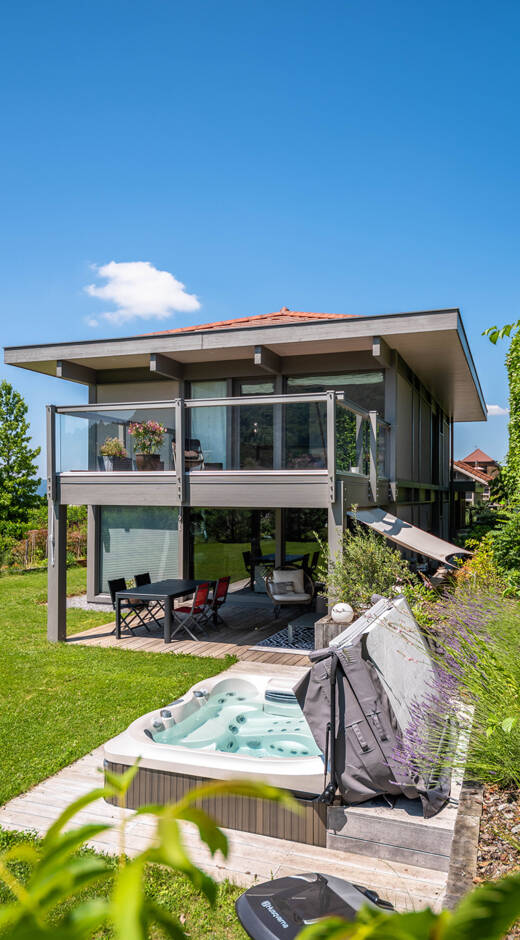 4-sided wooden houses | Maisons Dunoyer